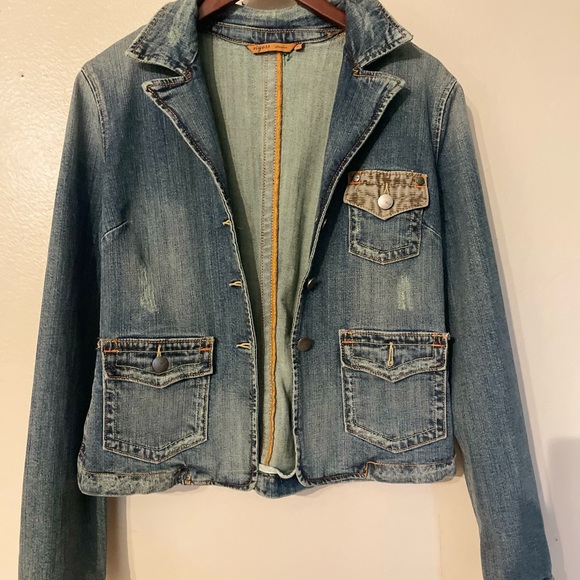 Vigoss | Jackets & Coats | Vigoss Brand Denim Jacket Large But Runs ...